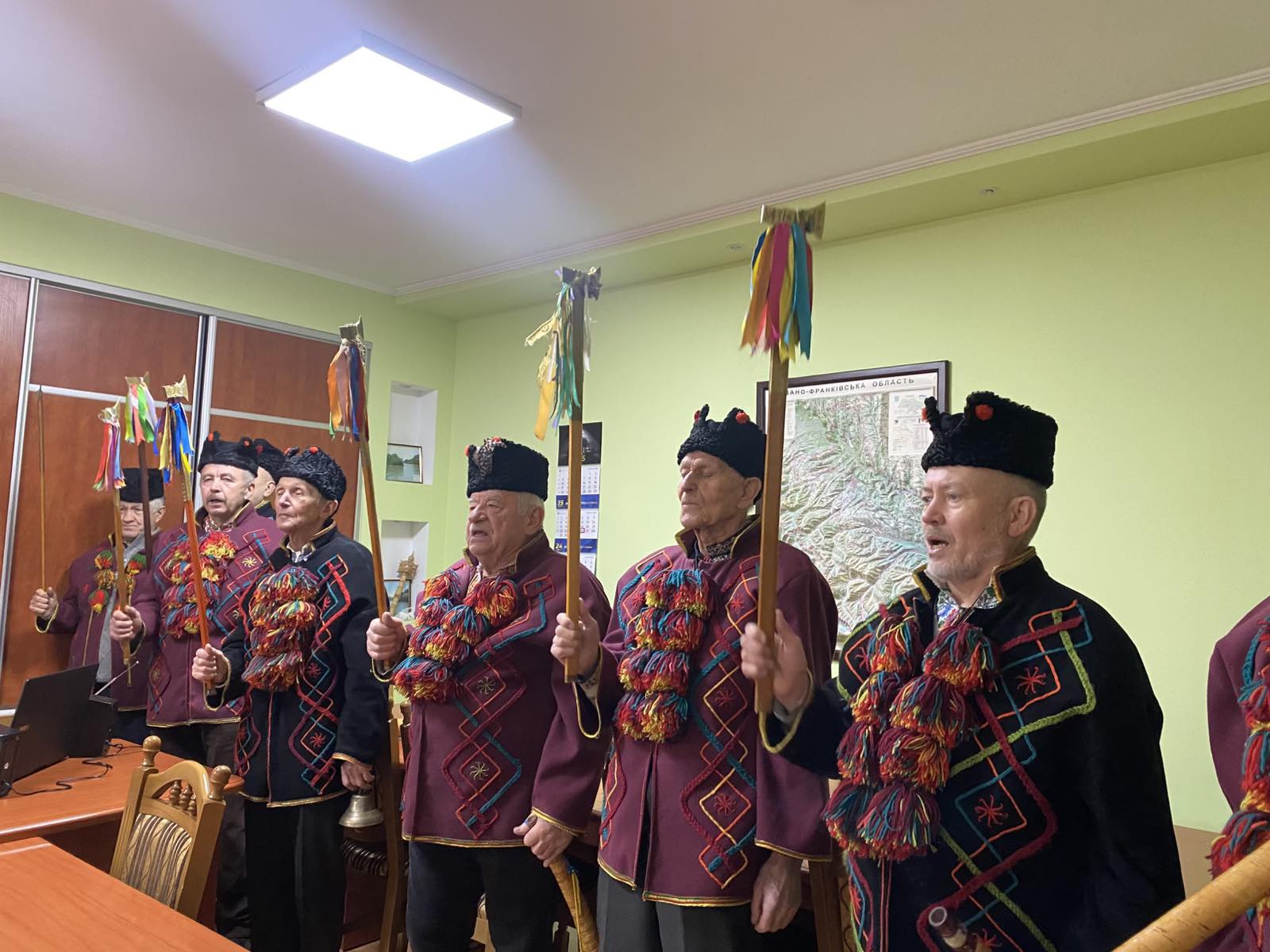 У Дністровському БУВР лунала традиційна гуцульська коляда ...