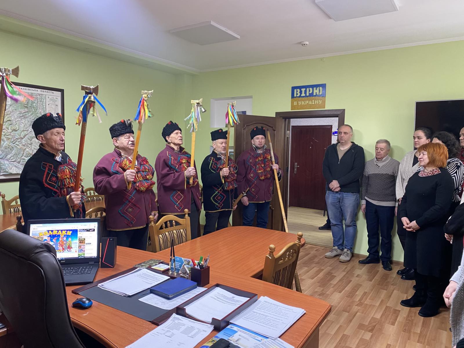 У Дністровському БУВР лунала традиційна гуцульська коляда ...